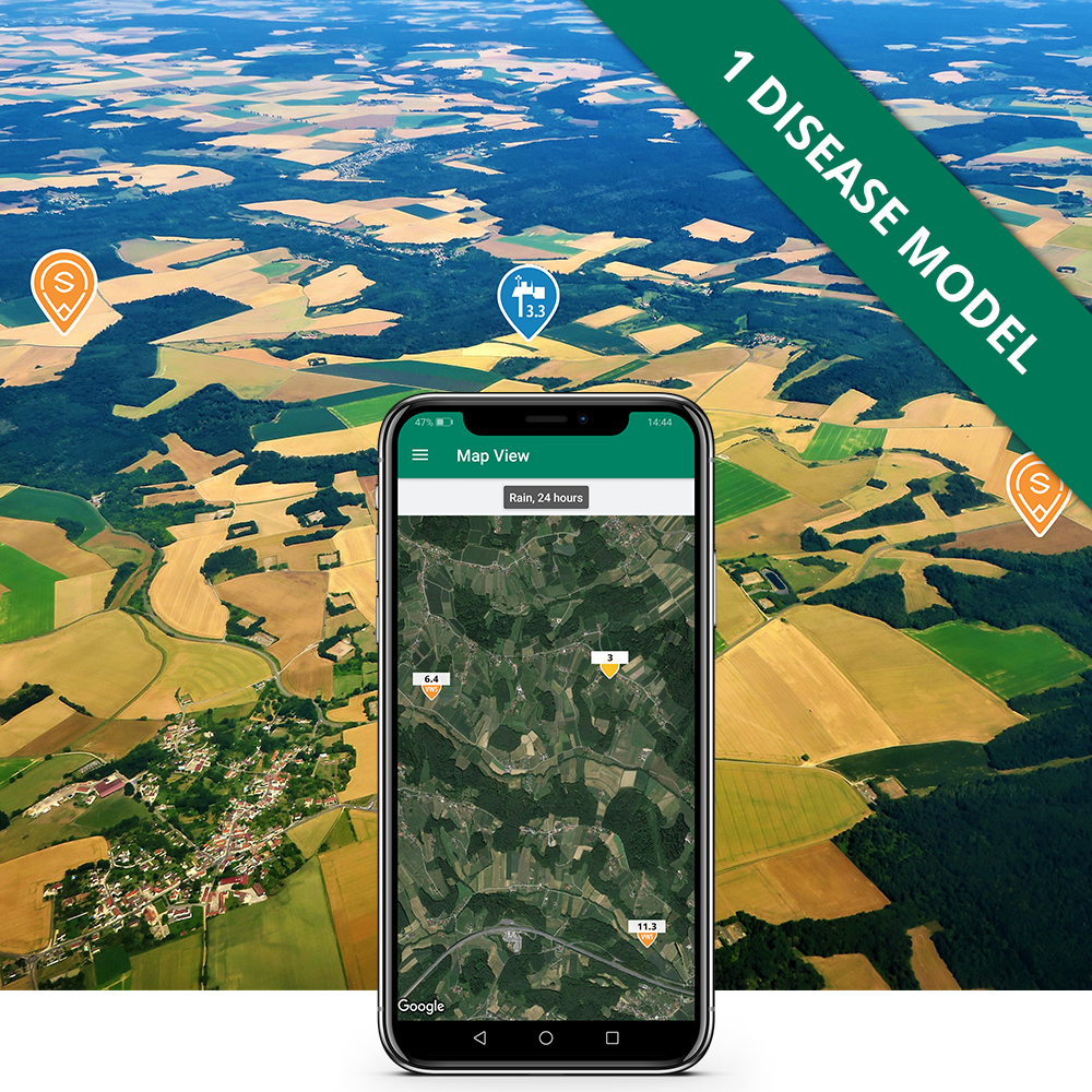 METOS® VWS - Virtual Weather Station with Weather Forecast and 1 Disea ...